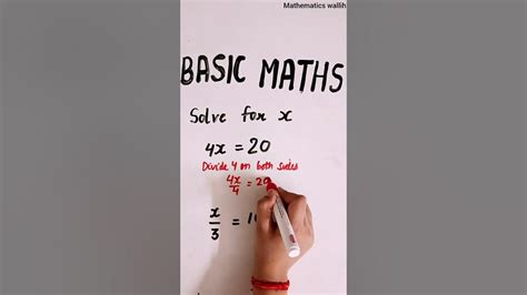 Mathematics Trickshorts Maths Mathshorts Mathstricks Tricks