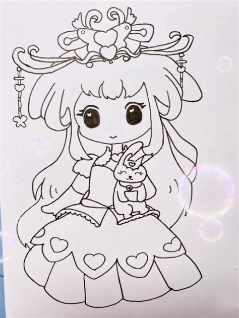 6到8岁儿童叶罗丽公主简笔画（共10张） 简笔画图片大全