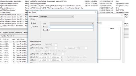 Java How To Fire An Event To Trigger Windows Scheduled Jobs Stack