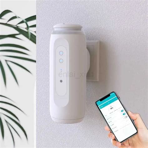 Smart Bluetooth Electric Diffuser For Bathroom With Waterless Design And Cool Mist For Home