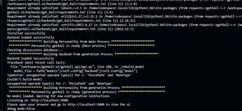 Unable To Load Model On Github Codespaces · Issue 213 · Parisneolollms Webui · Github