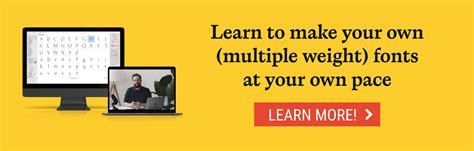 Glyphs Or Glyphs Mini Type Design Class