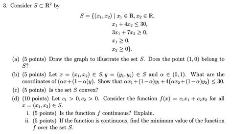 Solved 3 Consider S⊂r2 By