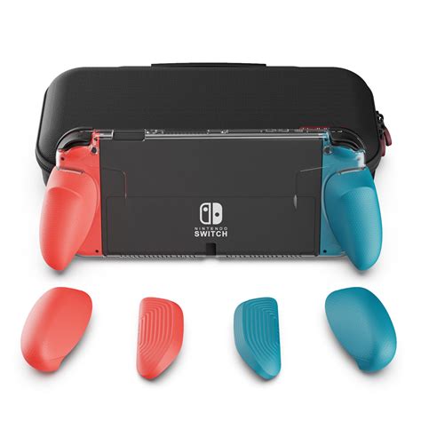 Savage Raven By Skull And Co Gripcase Oled For Nintendo Switch Oled Mod