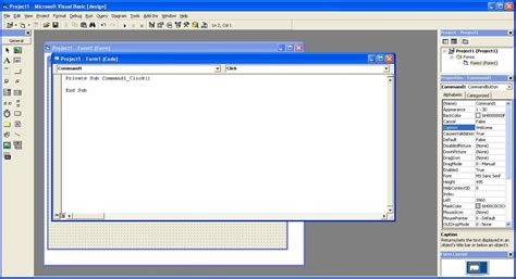 Visual Basic 6 0 Tutorials Code Project For Beginners Welcome Project Of Visual Basic 6 0 By
