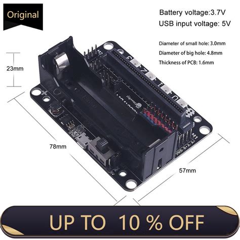 Micro Bit扩展板robotbit V2 0支持makecode编程extension Board 蝦皮購物