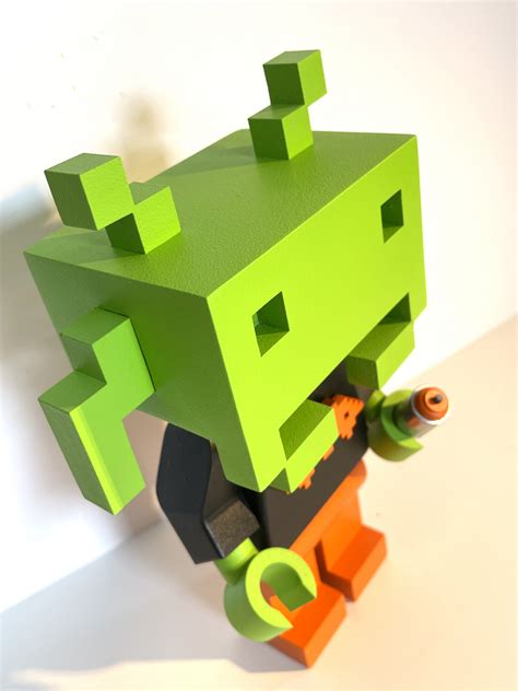 Oeuvre D Art Contemporain Sculpture L Invader B Secam