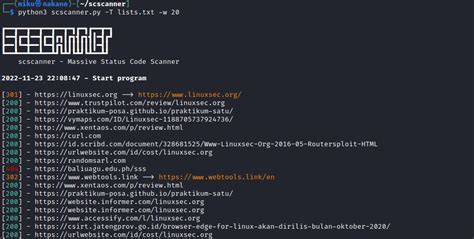 GitHub Yuyudhn Scscanner Py Scscanner Is Tool To Read Status Code Response From The Lists
