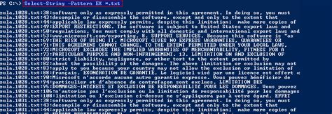 如何在windows中使用powershell Grep或select String Cmdlet Grep文本文件？ Csdn博客