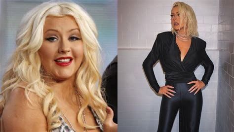 Christina Aguilera S Stunning Pound Transformation Journey
