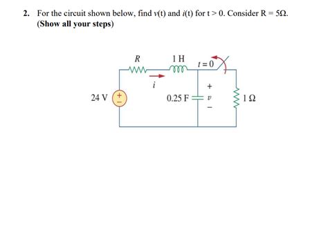 Solved For The Circuit Shown Below Find V T And I T For Chegg