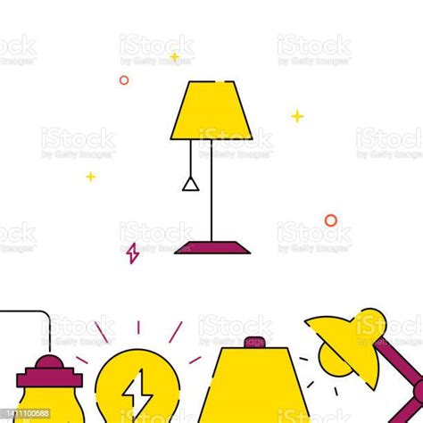 플로어 램프 Torchere 채워진 라인 아이콘 간단한 벡터 일러스트 레이 션 가구에 대한 스톡 벡터 아트 및 기타 이미지 가구 거실 스탠드 고급 Istock