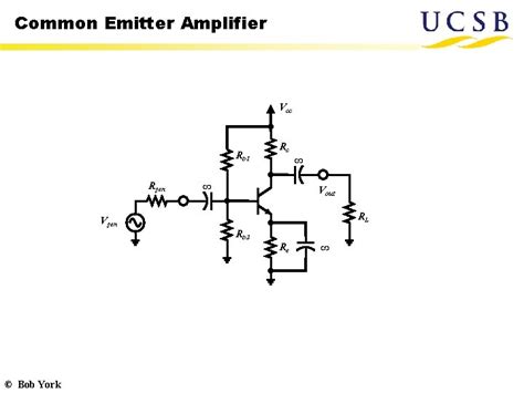 common emitter amps vcc rb 1 vcc rc