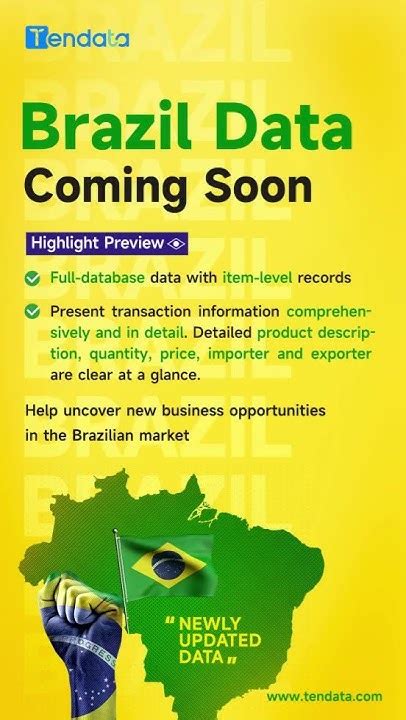 🚨 Brazil Customs Data Coming Soon Customsdata Globaltrade