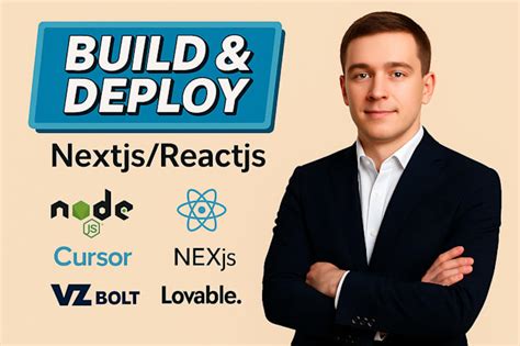 Build React Next Js Using Bolt Lovable Vo Cursor Ai Shadcn Ui