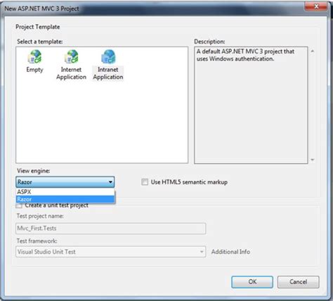 Create Your First Mvc3 Application