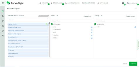 Data Management ConverSight Documentation