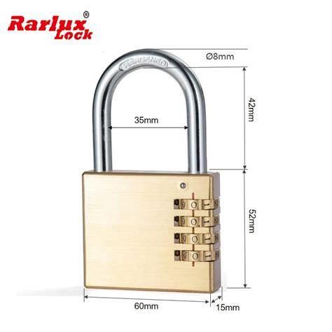 Rarlux 4 Digits Password Luggage Bag Copper Tsa Padlock Code Padlock Rarlux 4 Digits Password Luggage Bag Copper Tsa Padlock Code Padlock