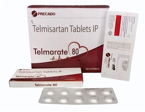 Telmisartan Tablets Ip 80 Mg At ₹ 135stripe In Mumbai Id 2849632872897
