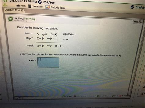 Solved Print Calculator Bul Periodic Table Question 4 Of 17