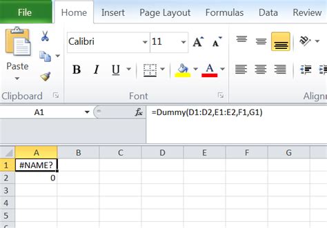 Vba Udf Is Not Recognised In Excel 2010 Stack Overflow