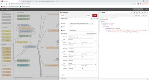 Ui Table Not Showing Array Contents Dashboard Node Red Forum