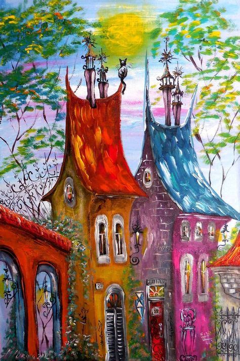 150 Whimsical Homes Ideas Art Journal Altered Art Mixed Media Art Journaling
