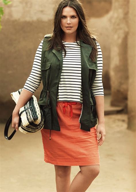 Candice Huffine For Violeta By Mango Summer Catalogue