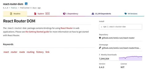 React Router Dom 改版筆記 React Router Dom By Vanessa Lin Medium