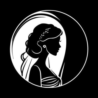 Greek Goddess Logo Vector Art Icons And Graphics For Free Download