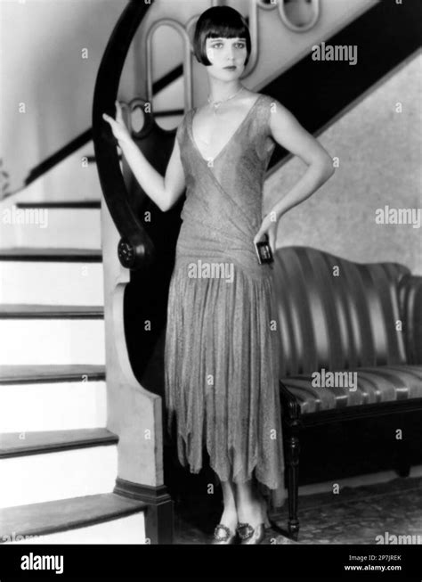 Louise Brooks 1906 1985 American Dancer And Film Actress About 1925