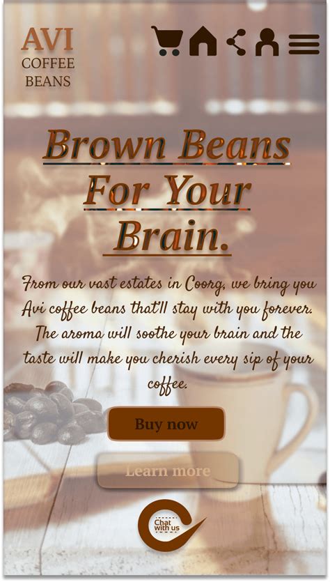 Avi Coffee Beans On Behance