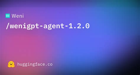 weni wenigpt agent 1 2 0 · datasets at hugging face
