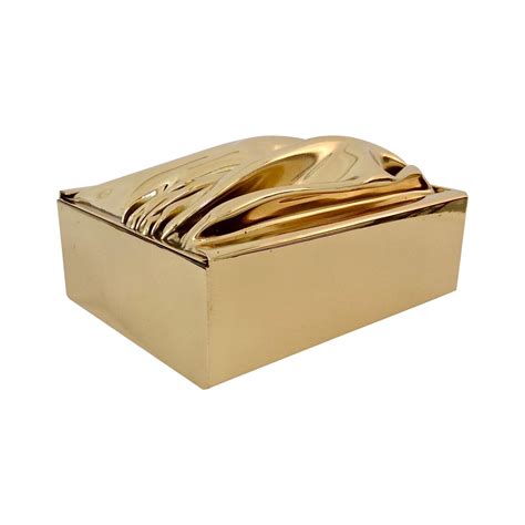 1970s Brass And Turtle Shell Box At 1stdibs
