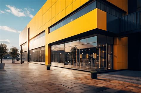 Premium Photo 3d Render Building Design