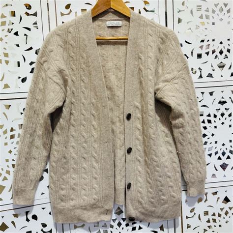 Rachel Zoe Cashmere Cardigan Beige S Used As New Salvos Stores