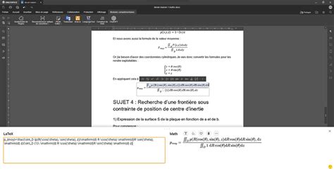 Latex Formulas Docs Onlyoffice Community