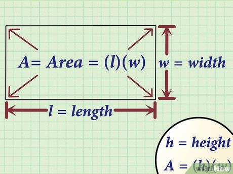 Ways To Find The Width Of A Rectangle WikiHow
