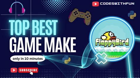Top Best Game Design In 10 Min Flappybird Game Codeswithfun Youtube