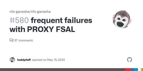 Frequent Failures With PROXY FSAL Issue Nfs Ganesha Nfs Ganesha GitHub