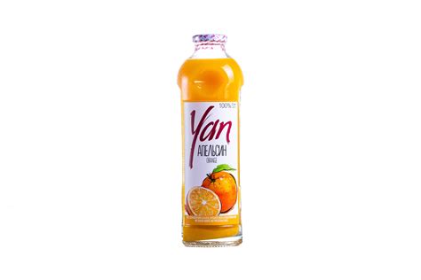 Сок "YAN" апельсиновый без сахара ст/б 930мл. — Магазин натуральных ...