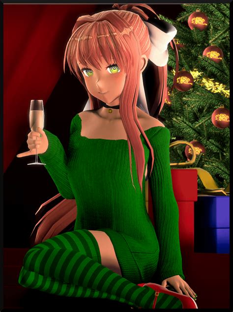 Sfm Christmas With Monika Rddlc