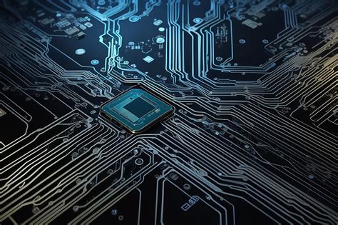 Premium Photo Abstract Technology Circuit Board Connection Networking Lines Background Pattern