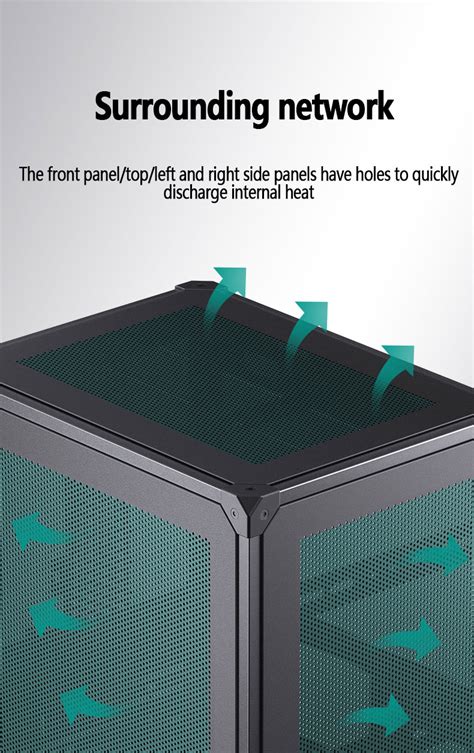 JONSBO C Mini ITX ATX Aluminum Desktop PC Case Type C Interface