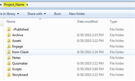 How To Organize Manage Your E Learning Course Files The Rapid E Learning Blog