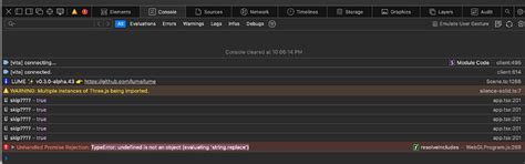 `import From Threetsl` Warning Multiple Instances Of Threejs Being Imported Questions