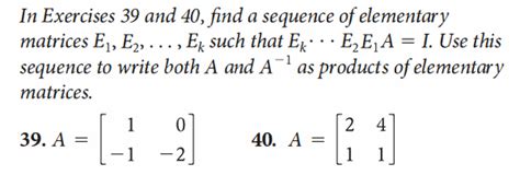 solved in exercises 39 and 40 find a sequence of elementary