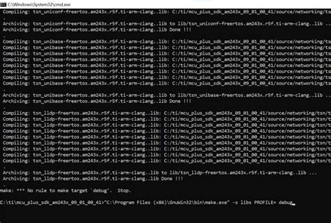 Mcu Plus Sdk Am243x Am2434 Lp Arm Based Microcontrollers Forum Arm