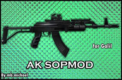 Модель Ak Sopmod For Galil для Cs 1 6 Скачать Css V34 Сборки КС Соурс