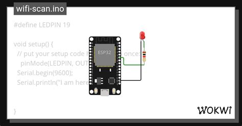 Esp Test Led Wokwi ESP STM Arduino Simulator